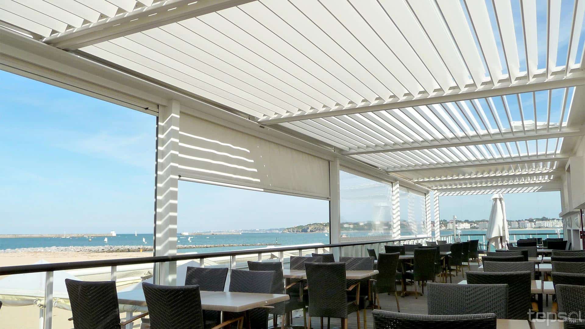 Pérgolas Bioclimáticas para Esplanadas - Lâminas, Retrátil, Isotérmica